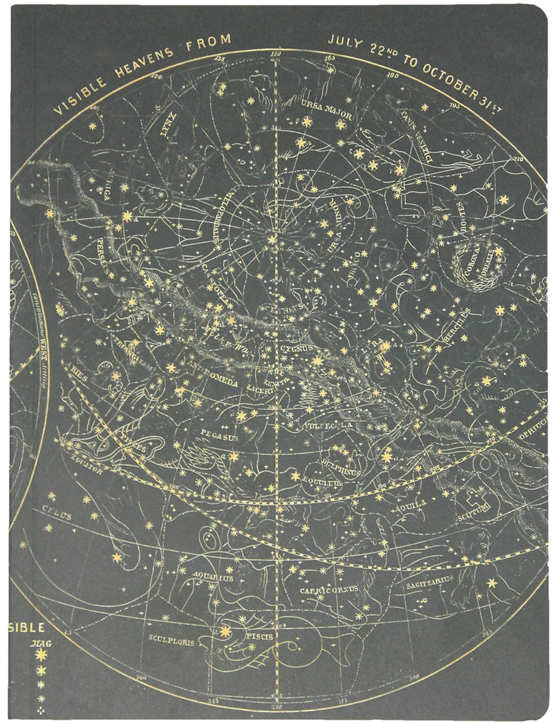 Composition Notebook Dot Grid Astronomy Star Chart | The Rocker Shop